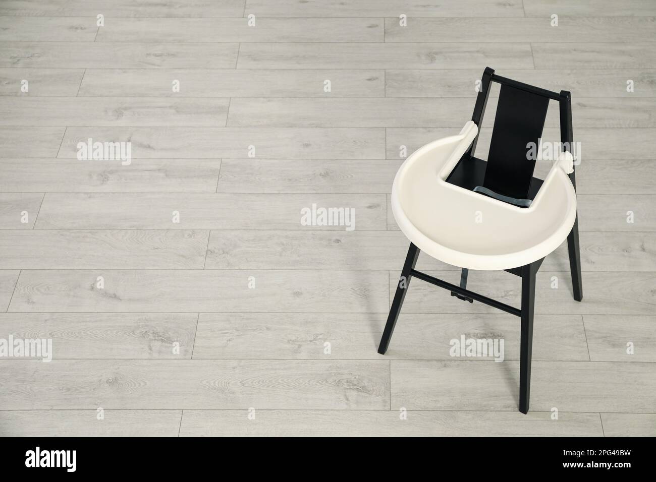 Baby high chair empty hi-res stock photography and images - Alamy