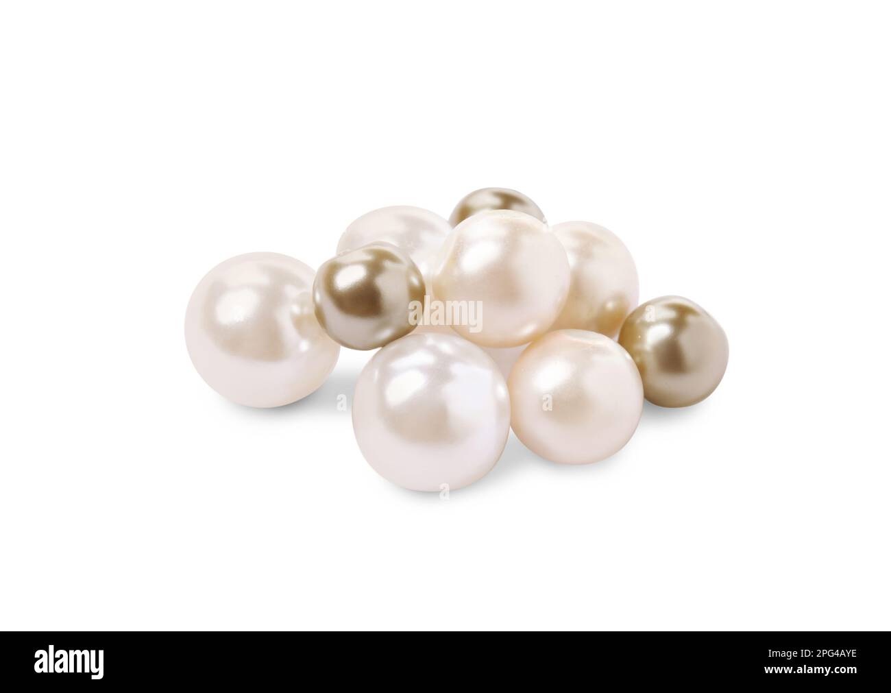 Different natural pearl gem hi-res stock photography and images - Alamy