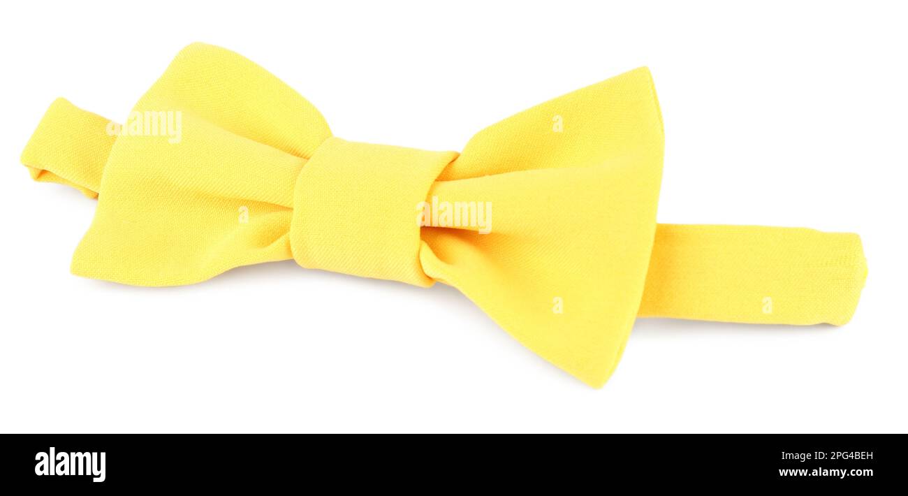 Yellow neck ribbon hi-res stock photography and images - Alamy