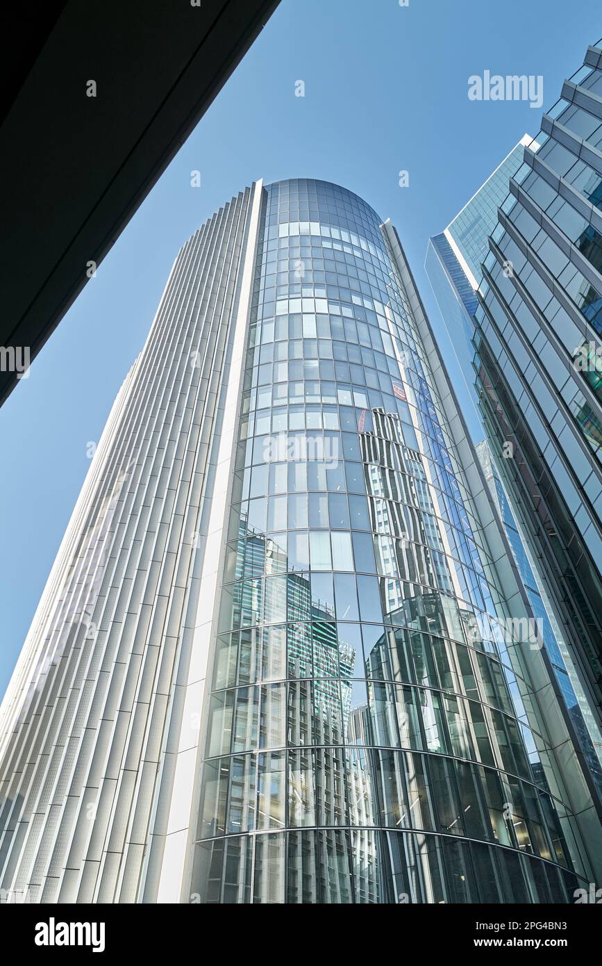 30 Fenchurch Avenue, among the City of London's financial district's ...