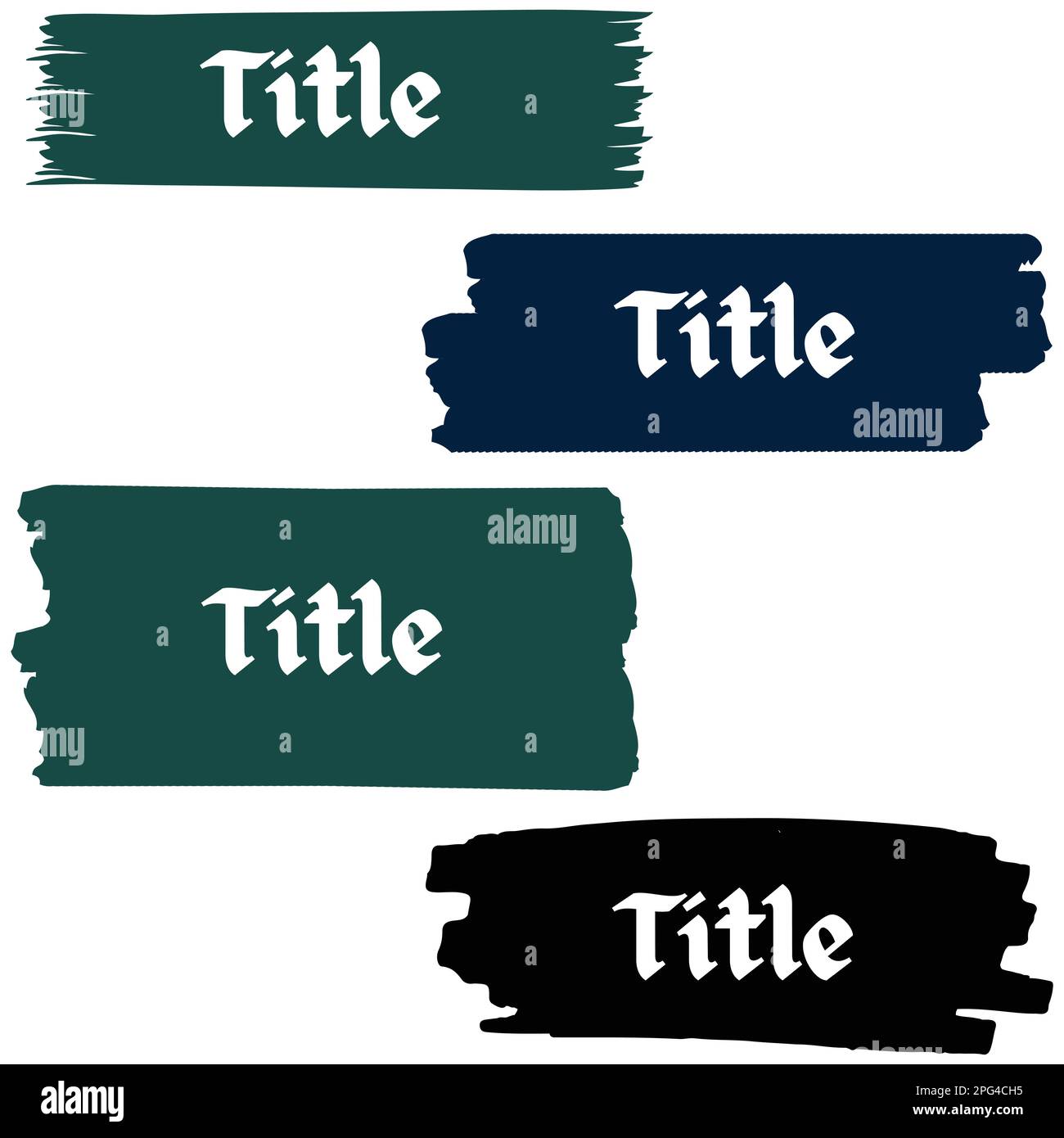 Title banner hi-res stock photography and images - Alamy