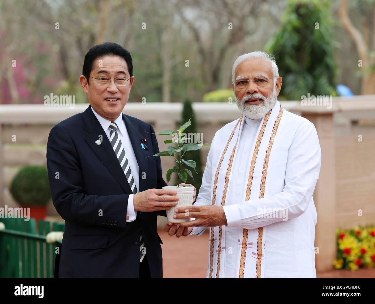 New Delhi, India. 20th Mar, 2023. Indian Prime Minister Narendra Modi ...