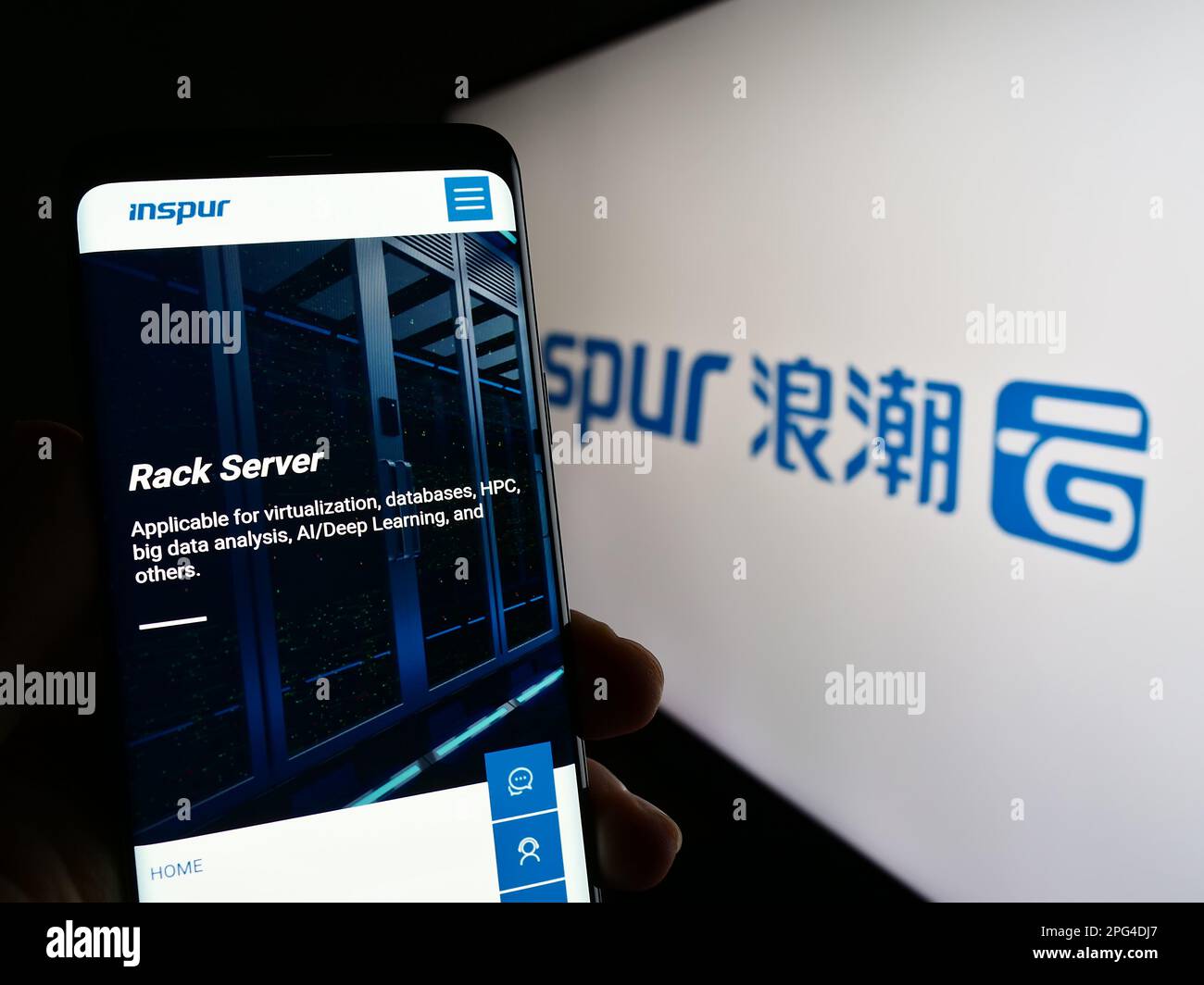 Inspur logo hi-res stock photography and images - Alamy