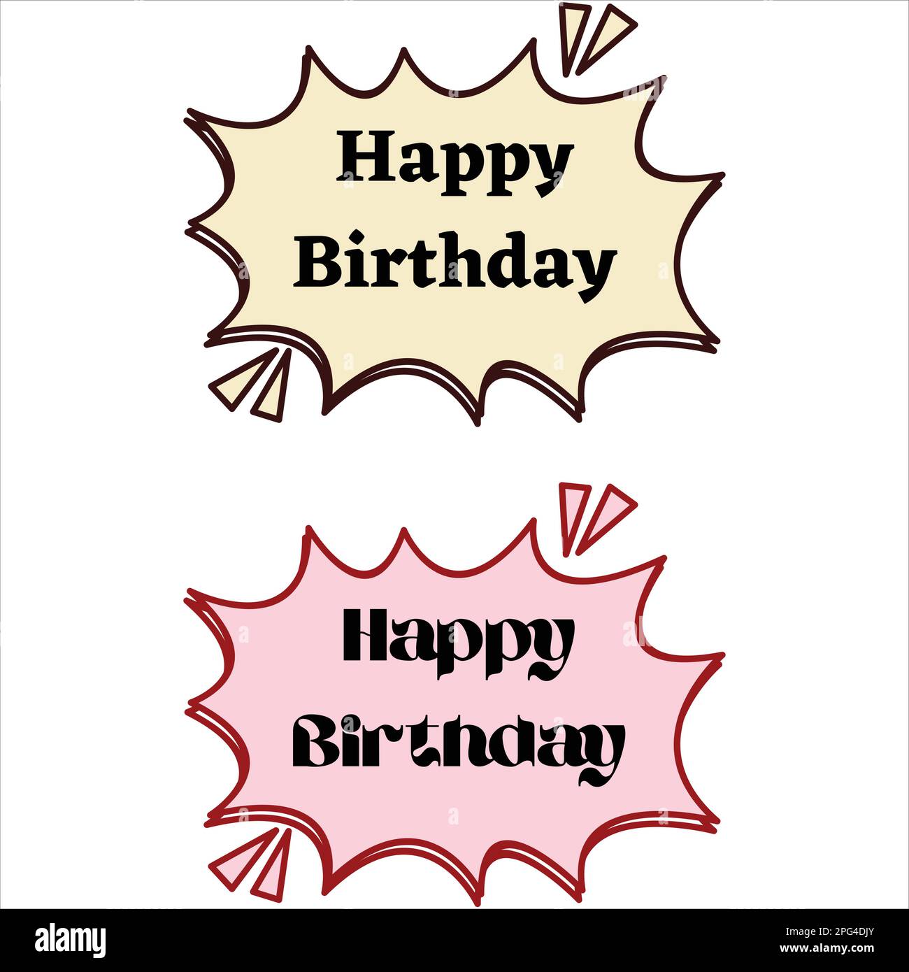 Happy birthday celebration Stock Vector Images - Alamy