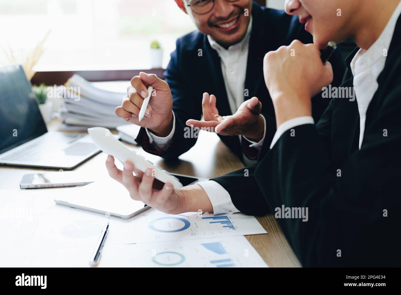 financial, Planning, Marketing and Accounting, Asian young Economist ...
