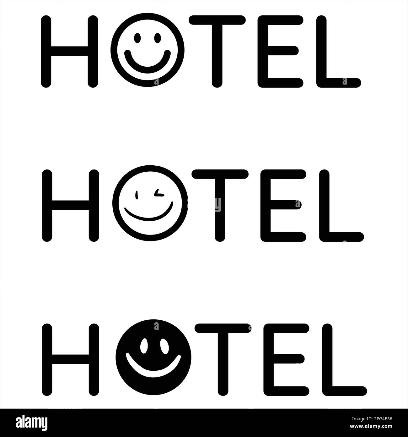 Hotel room sign Stock Vector Images - Alamy