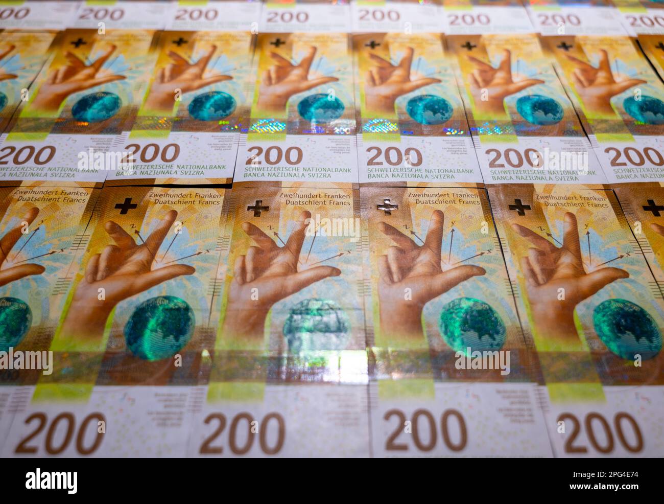 200 swiss francs hi-res stock photography and images - Alamy