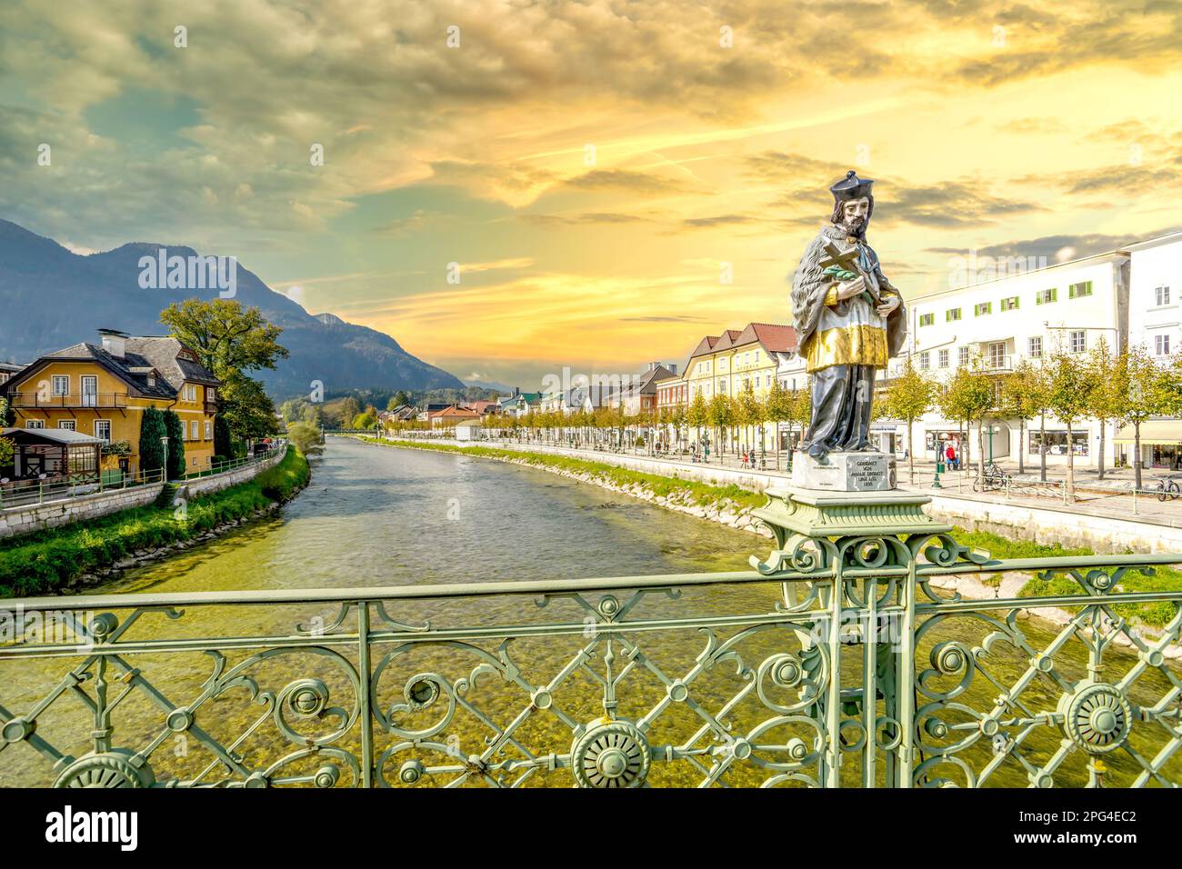 Downtown bad ischl, austria hi-res stock photography and images - Alamy