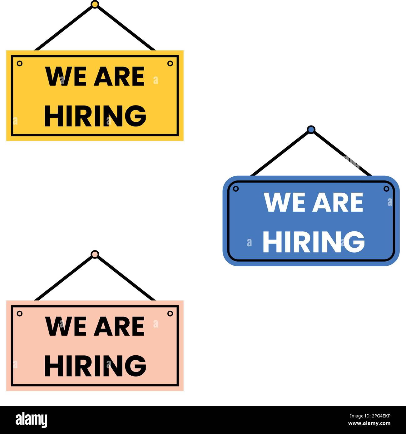 Work advertising poster Cut Out Stock Images & Pictures - Alamy