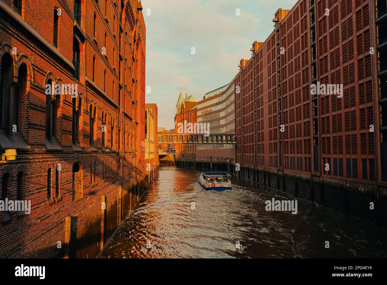Warehouse District in Hamburg, Germany,Unesco World Heritage. Old ...