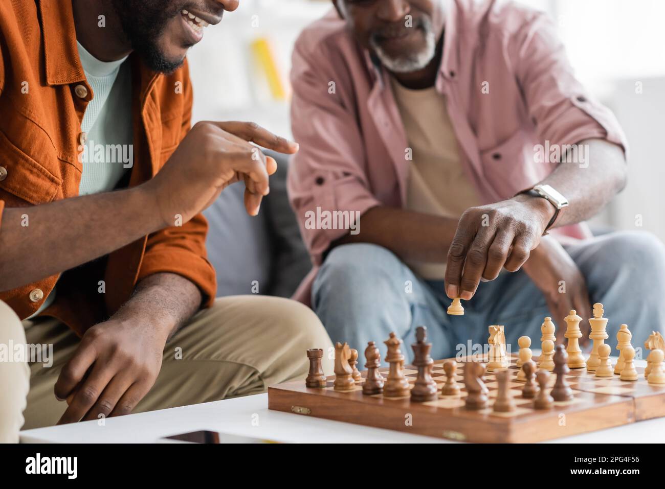 Board game african family hi-res stock photography and images - Alamy