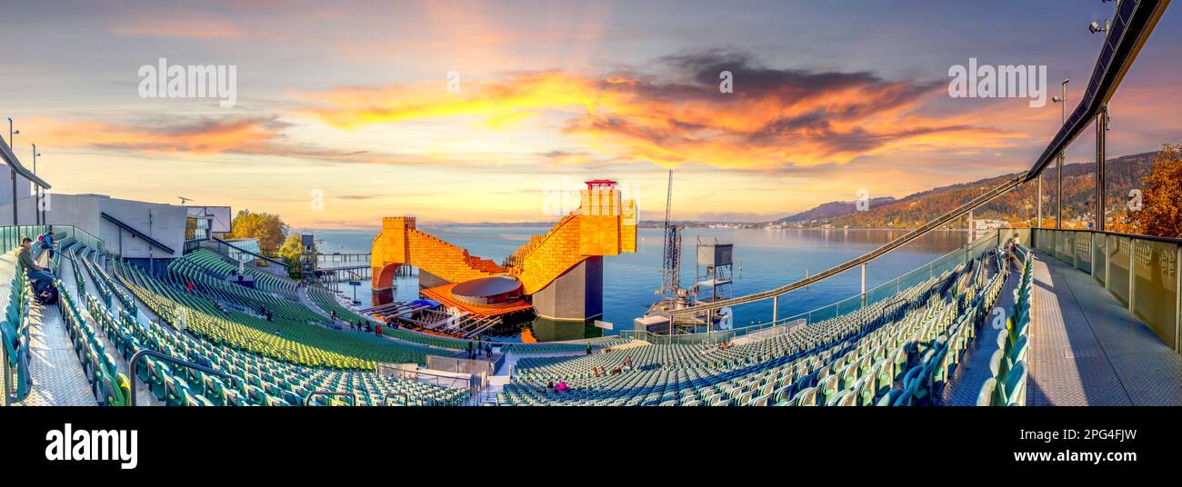 View over Bregenz, Austria Stock Photo - Alamy