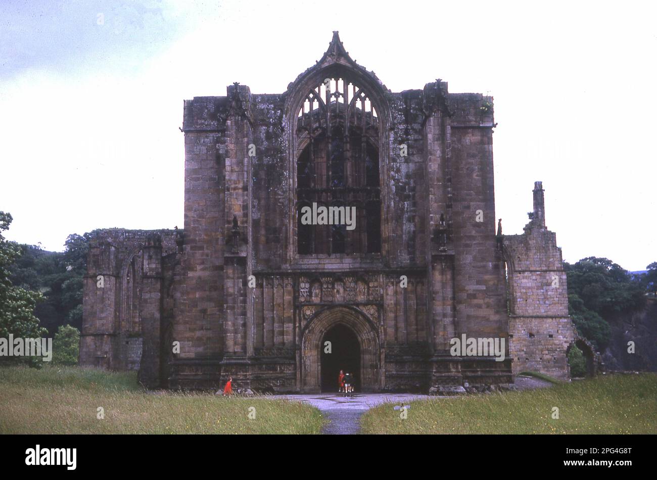 1965, historical, exterior view from this era of the West Facade of ...