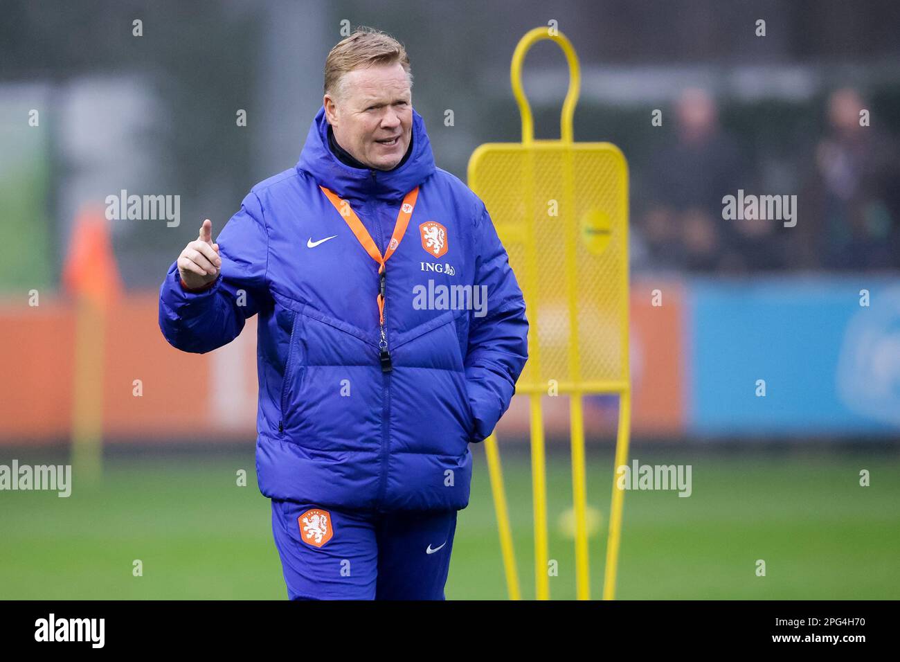 ZEIST, NETHERLANDS - MARCH 20: Coach Ronald Koeman of the Netherlands ...