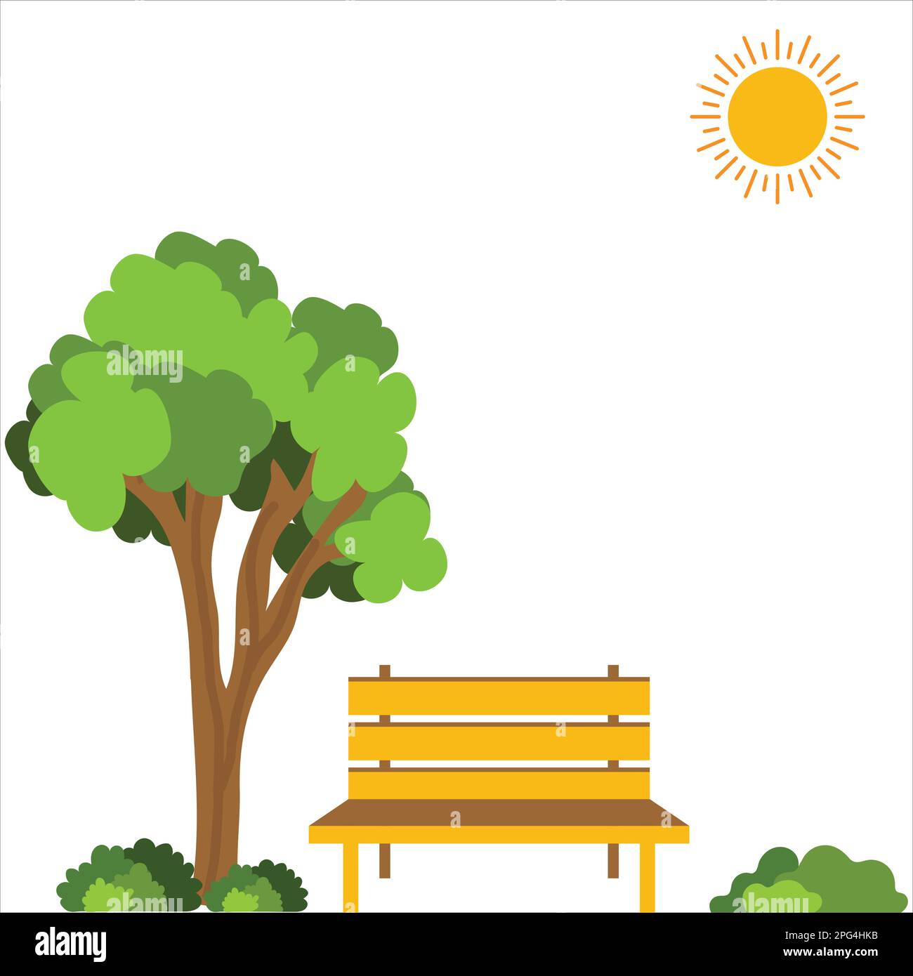 Family walking forest park Stock Vector Images - Alamy