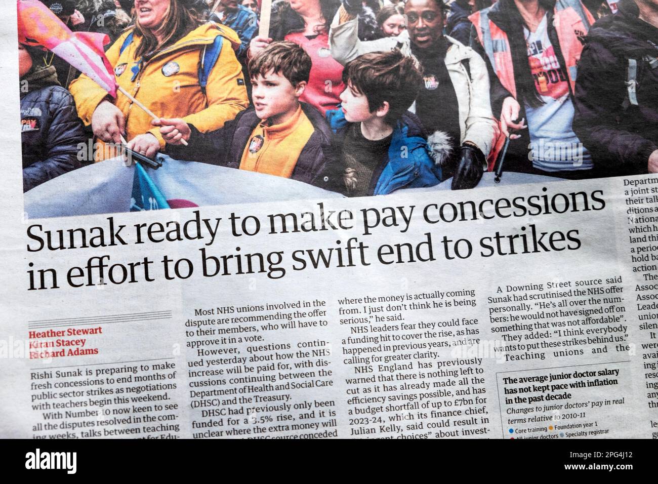 Rishi 'Sunak ready to make pay concessions in effort to bring swift end ...