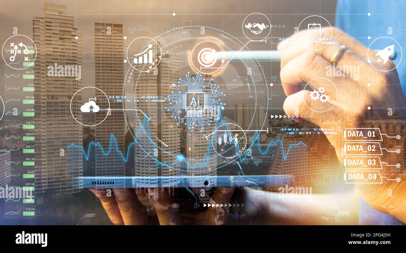 The concept of using AI or artificial intelligence to assist in the ...