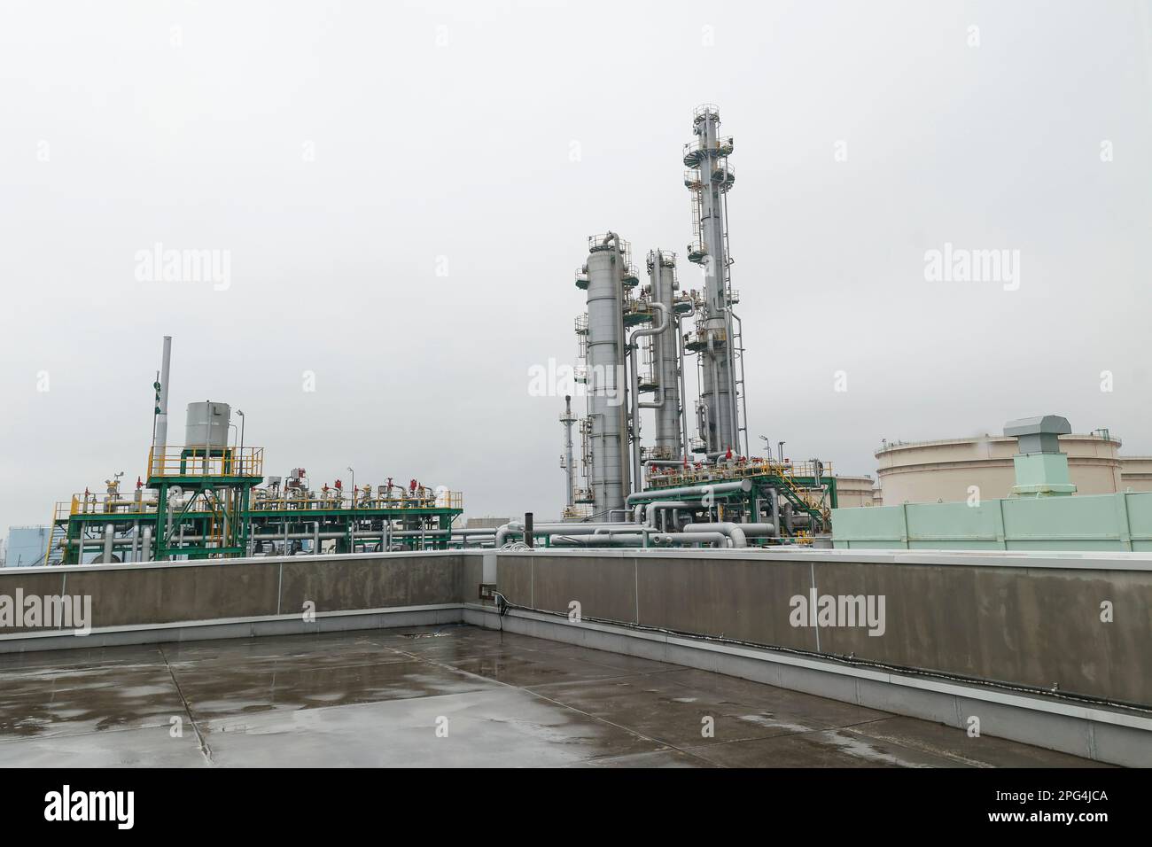 March 16, 2023, Tomakomai, Hokkaido, Japan: A general view of the CO2 ...