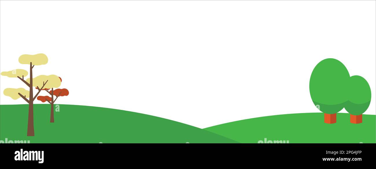 Landscape forest view in Stock Vector Images - Alamy