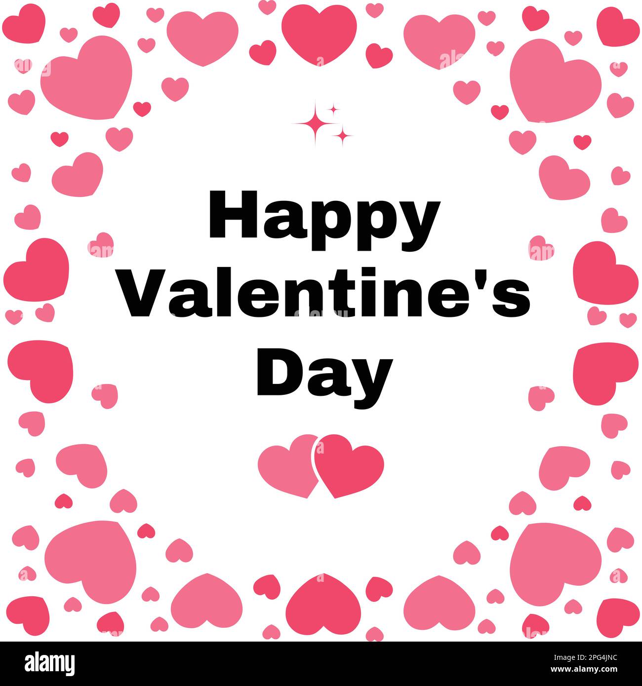 Valentines day concept lovely Cut Out Stock Images & Pictures - Alamy