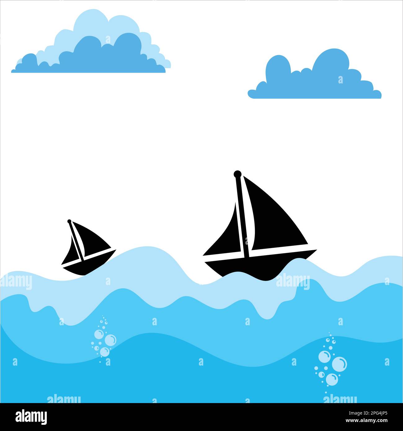 Colordul sea Stock Vector Images - Alamy