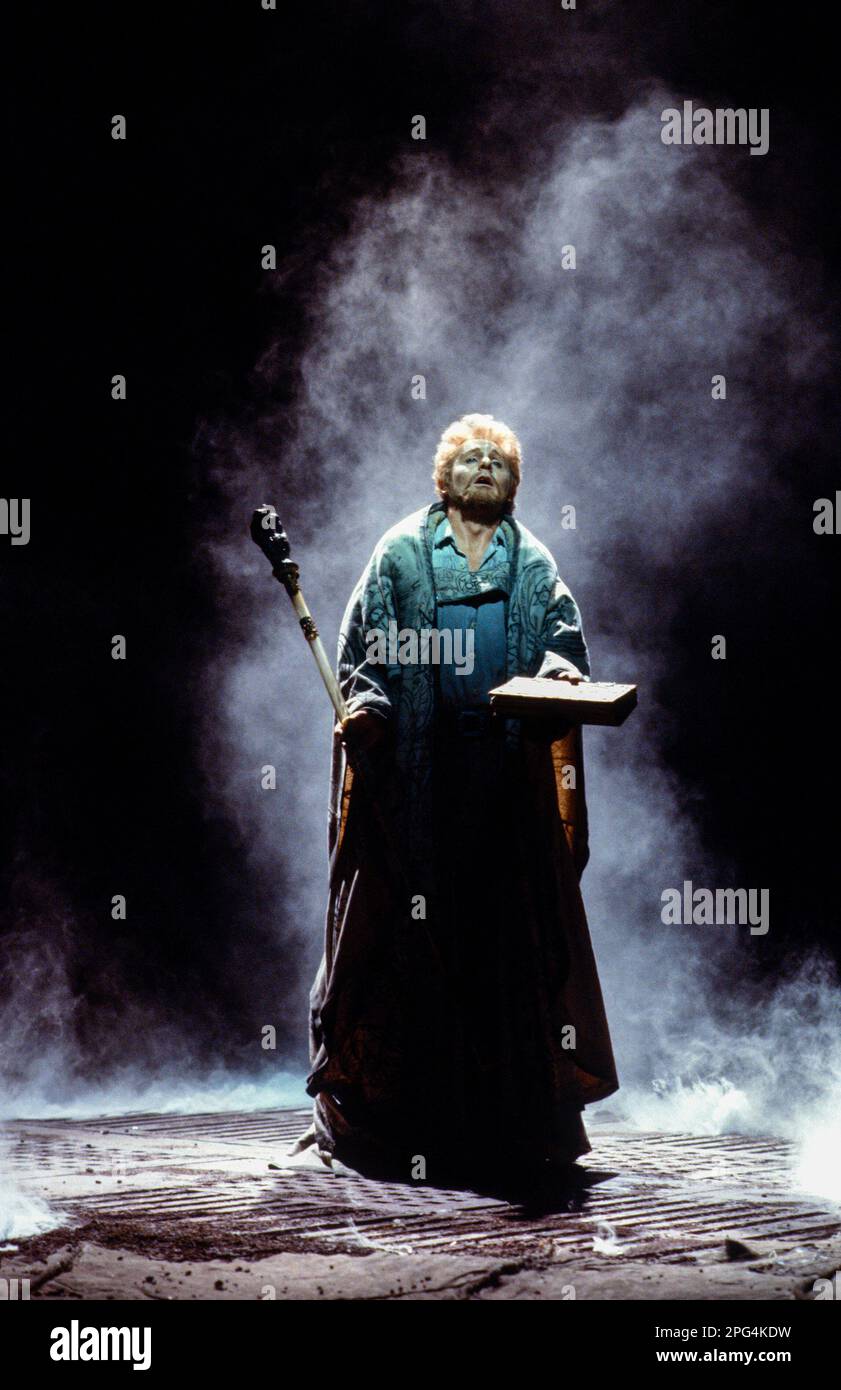 Derek Jacobi (Prospero) in THE TEMPEST by Shakespeare at the Royal ...