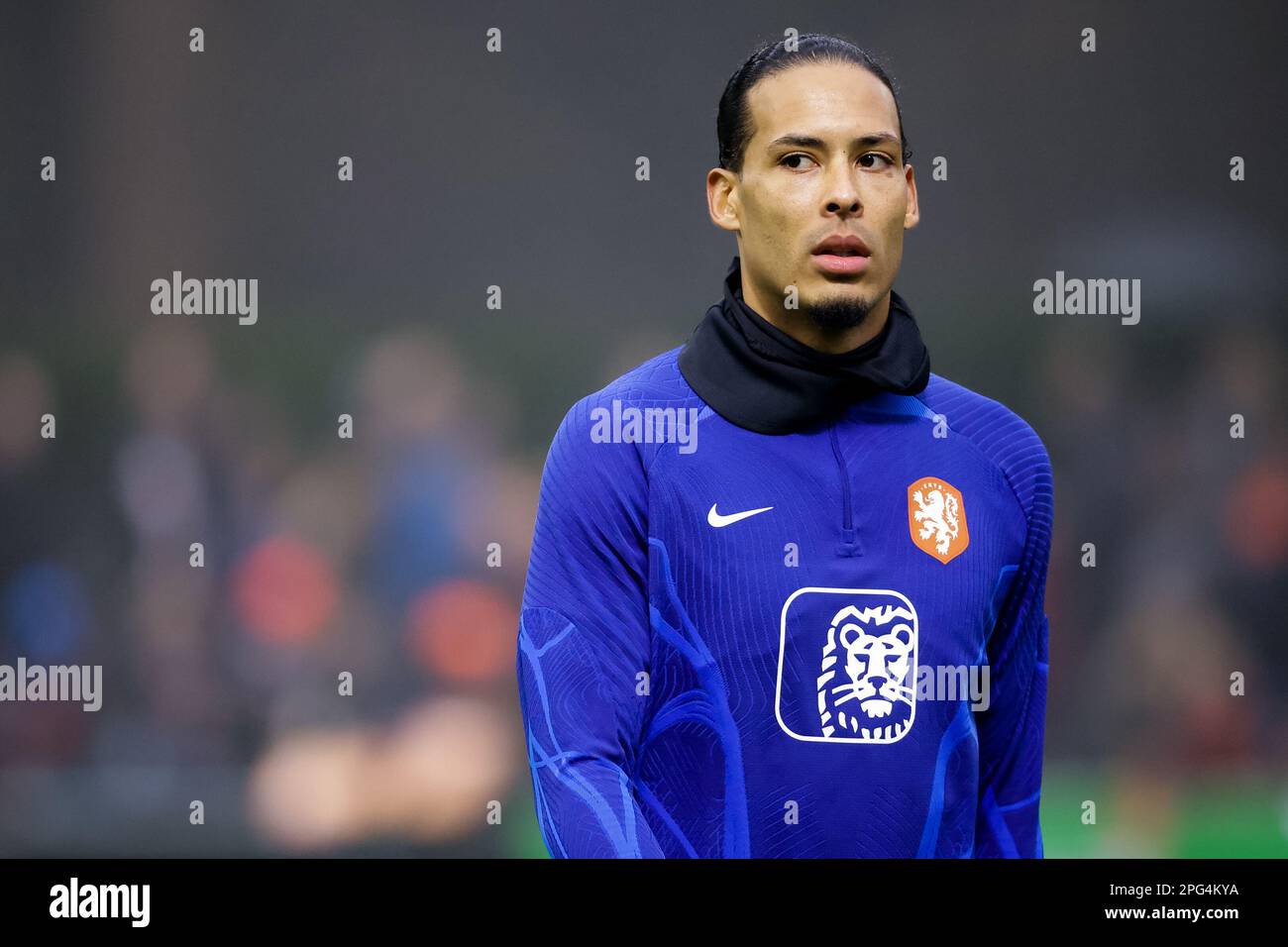 ZEIST, NETHERLANDS - MARCH 20: Virgil van Dijk of the Netherlands ...