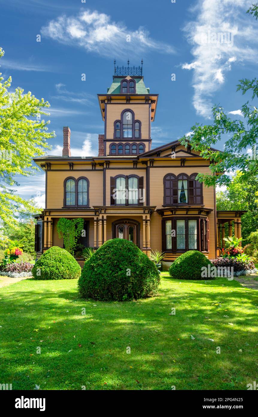 Hamilton House. Gaslight District. Genesee Country Village & Museum ...