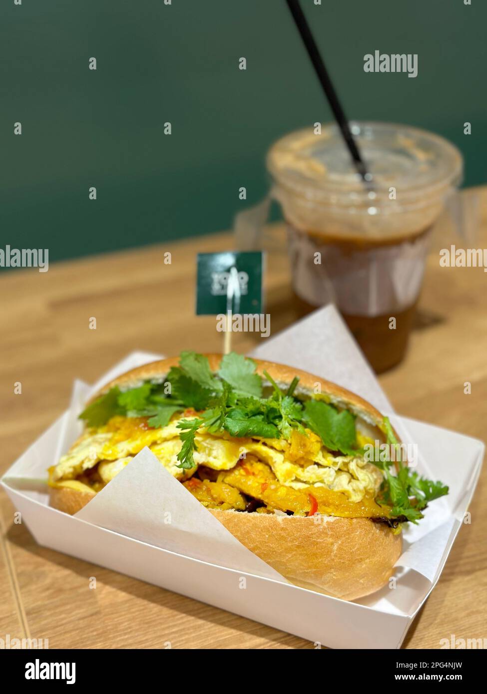 Open faced sandwich paper hi-res stock photography and images - Alamy