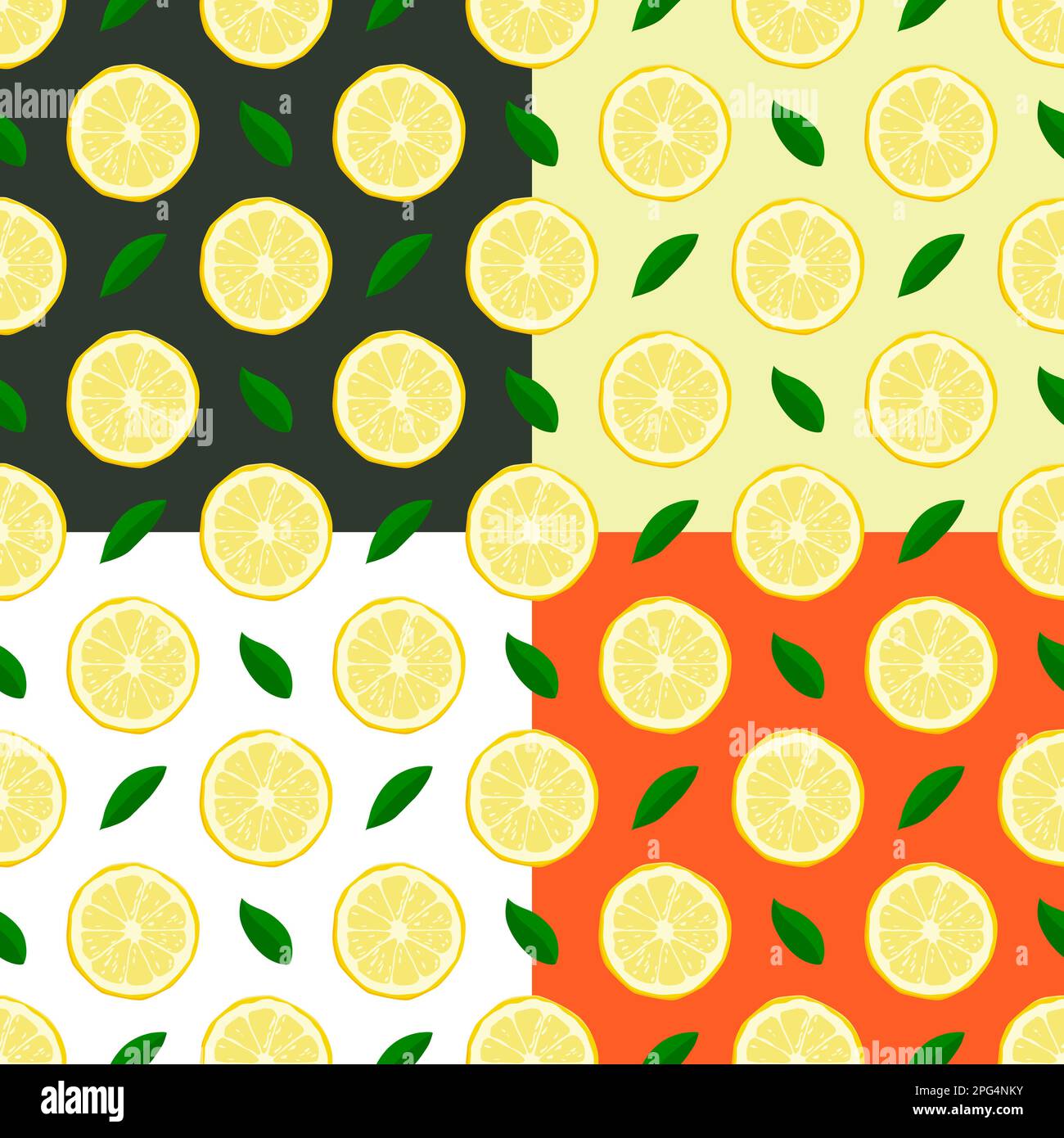 Fruit and vegetable patterns graphic Stock Vector Images - Alamy