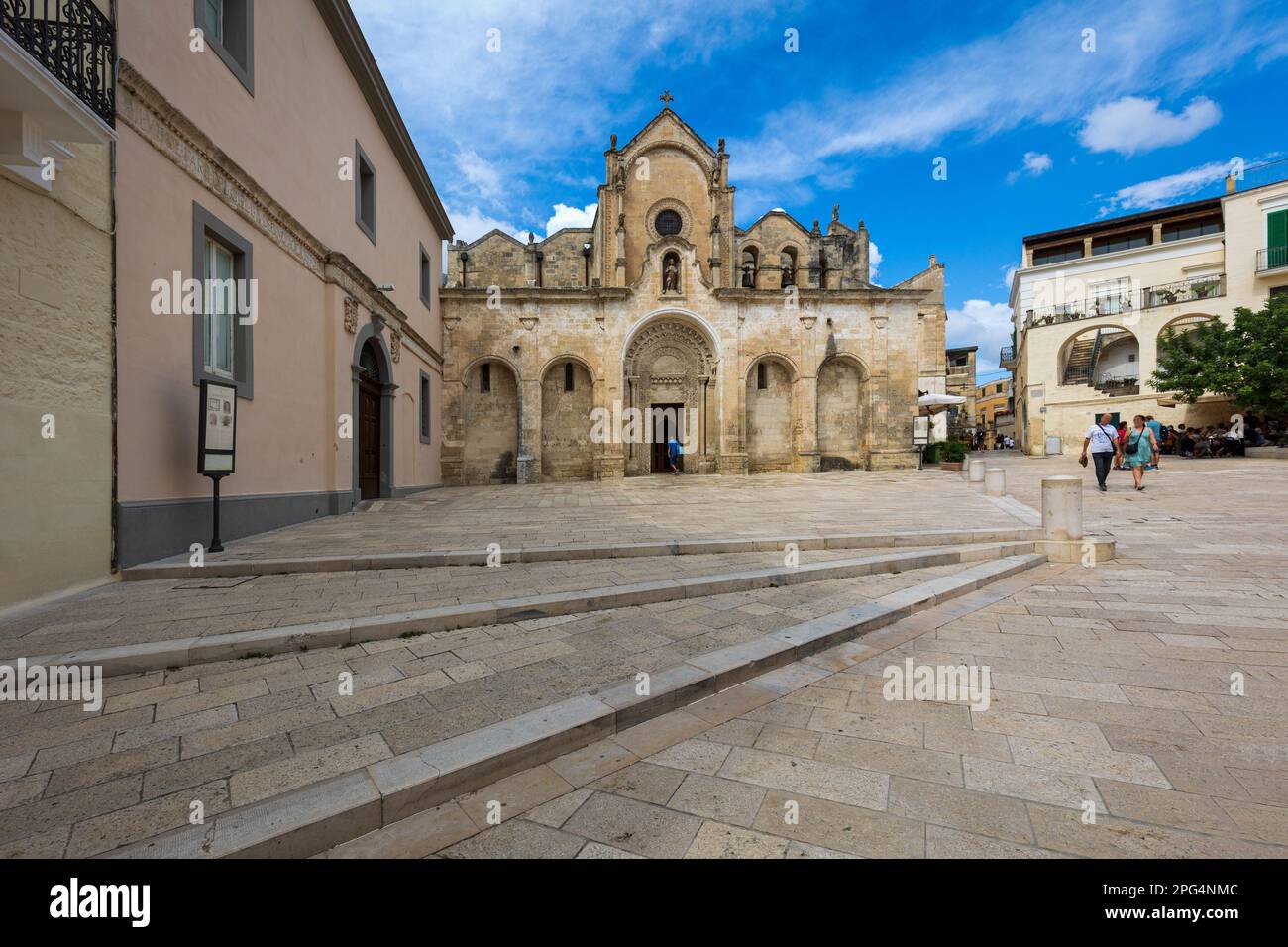Chiesa di San Giovanni Battista a Matera Basilicata Stock Photo - Alamy