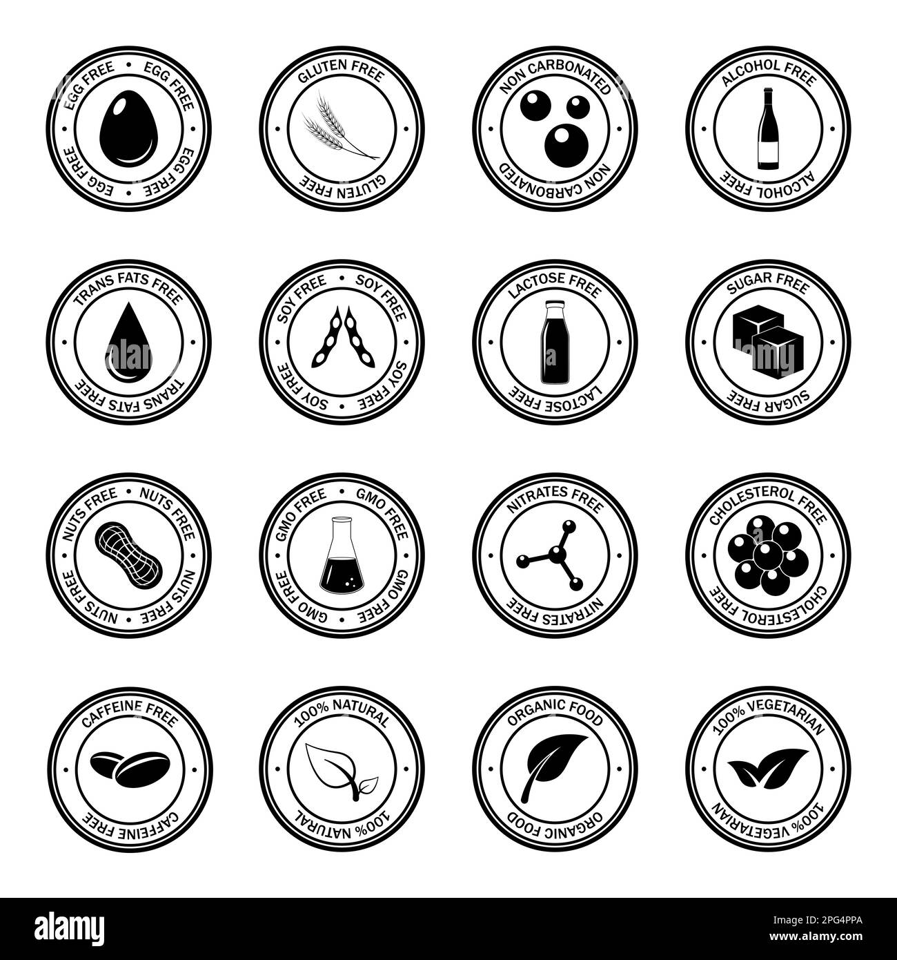 Allergen icons vector set Stock Vector Image & Art - Alamy Allergen icons vector set Stock Vector Image & Art - Alamy