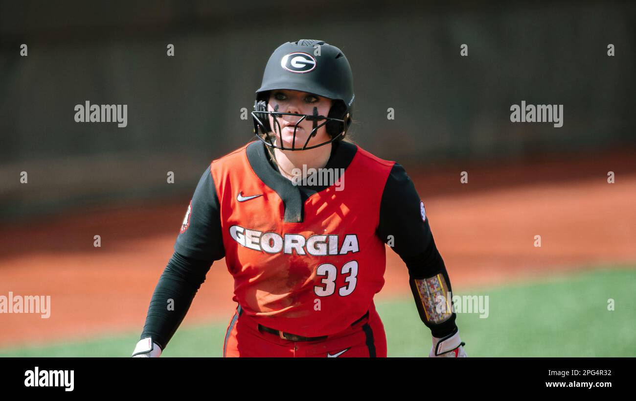 Sara Mosley of the University of Georgia during the Black and Gold ...