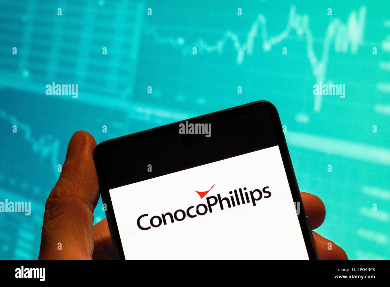Conocophillips logo hi-res stock photography and images - Alamy
