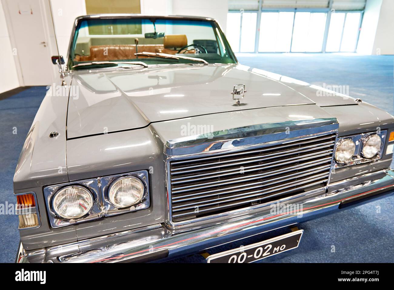 PARK PATRIOT, KUBINKA, MOSCOW REGION, RUSSIA - July 11, 2017: ZIL-115 ...