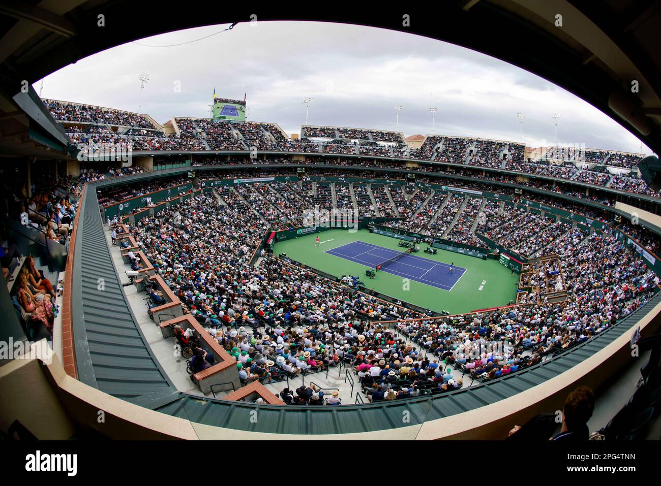 March 19, 2023 General overview of Stadium 1 during the men's final ...