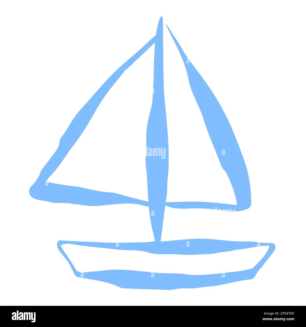 Painted boat Cut Out Stock Images & Pictures - Alamy