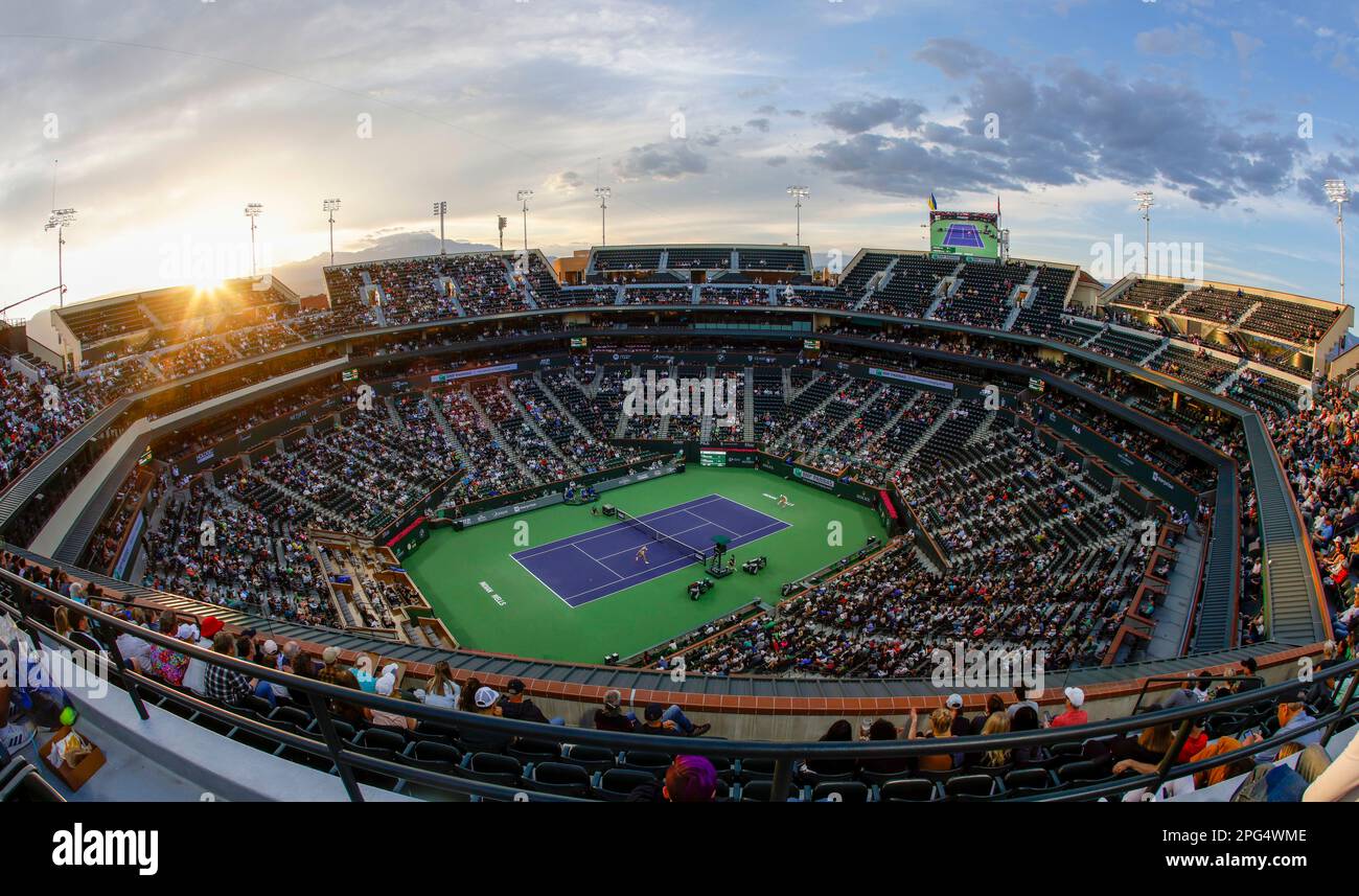 March 17, 2023 General overview of Stadium 1 during the semi final ...
