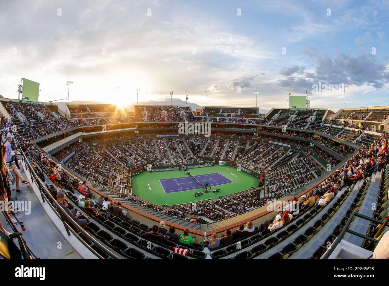 March 17, 2023 General overview of Stadium 1 during the semi final ...
