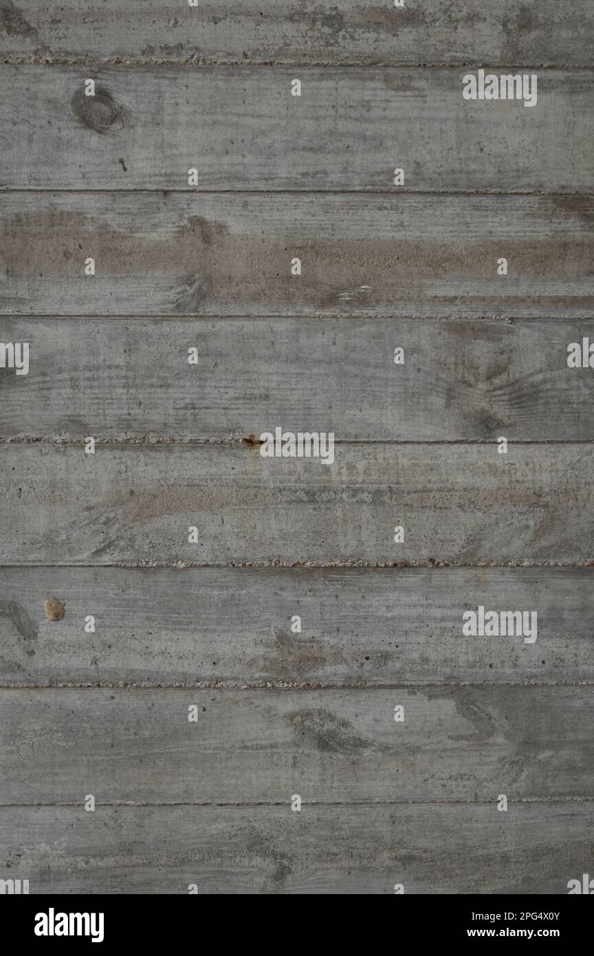 Gray concrete board planks background Stock Photo - Alamy