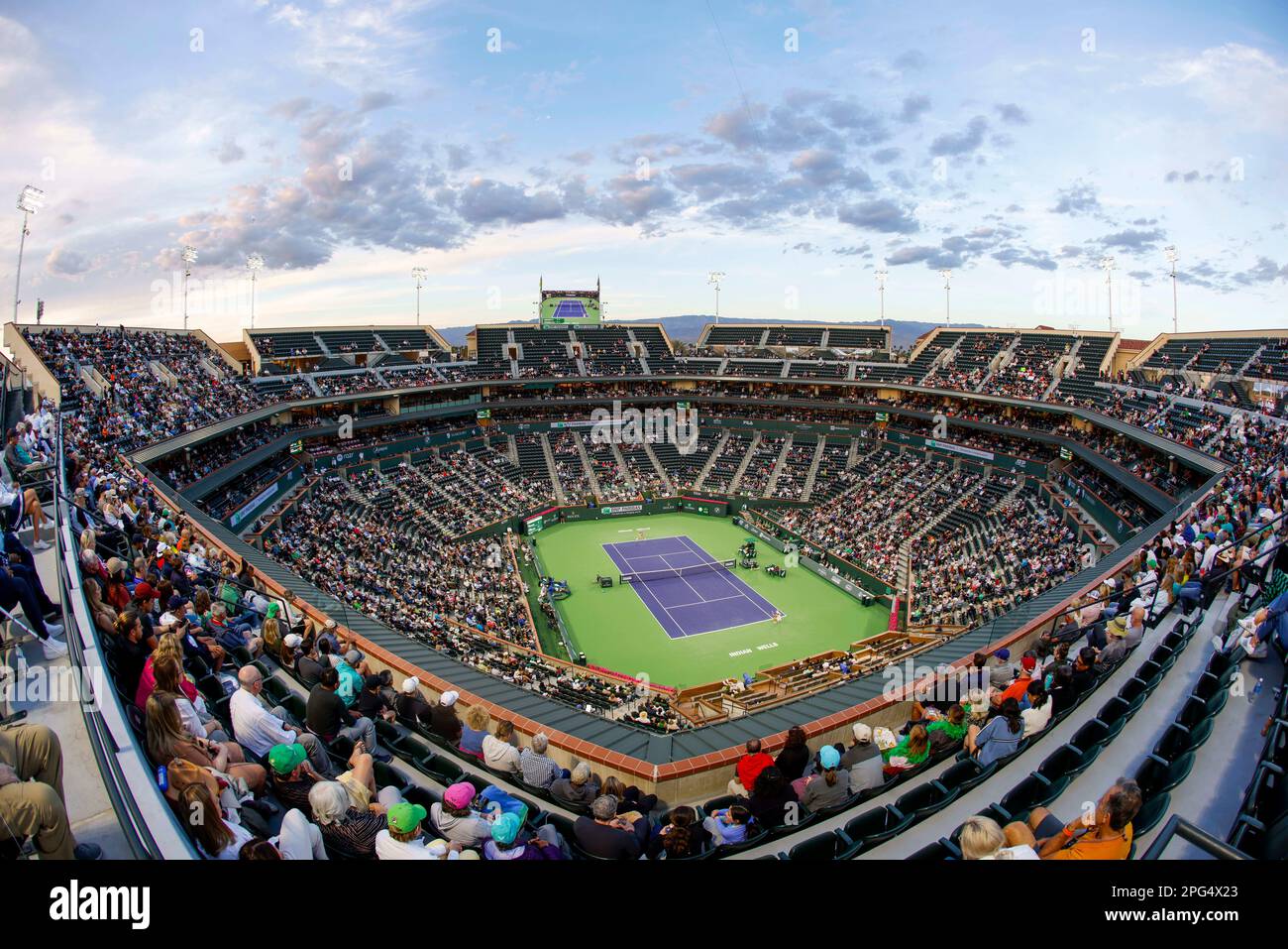 March 17, 2023 General overview of Stadium 1 during the semi final ...