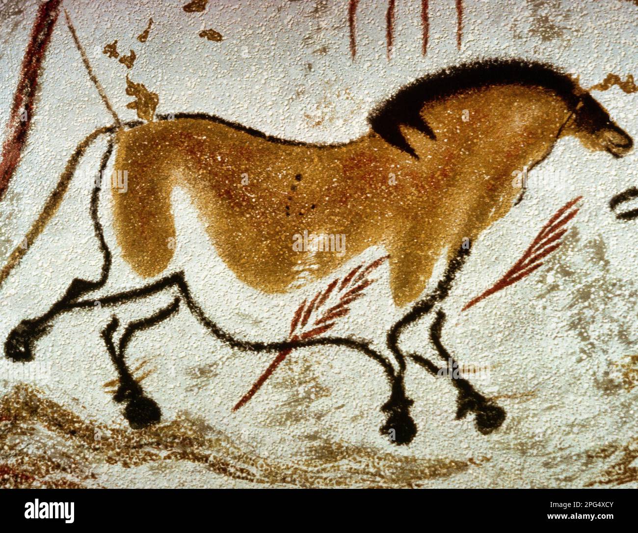 The caves of Lascaux are caves decorated with Paleolithic paintings ...
