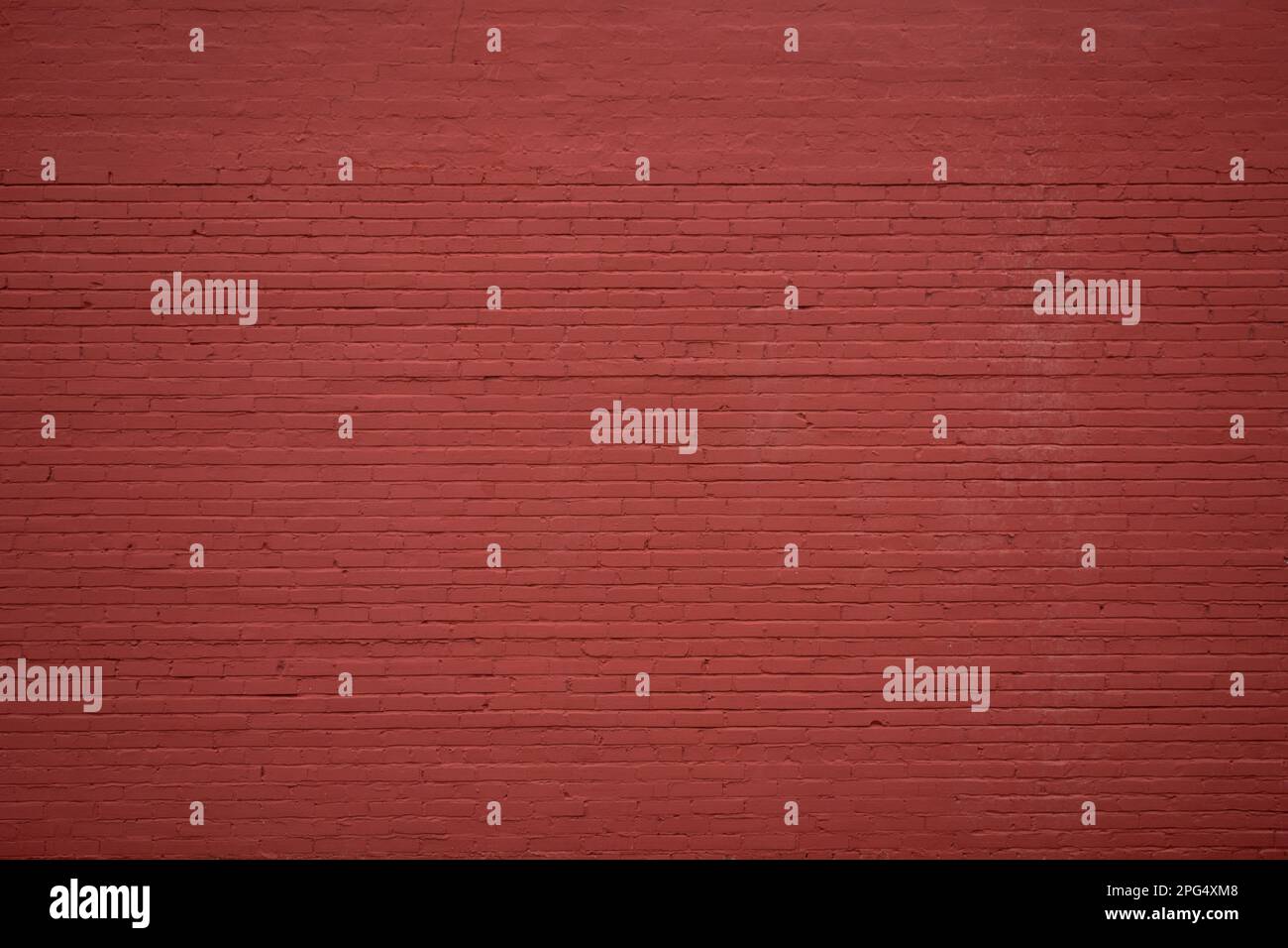 Solid red brick wall background Stock Photo - Alamy