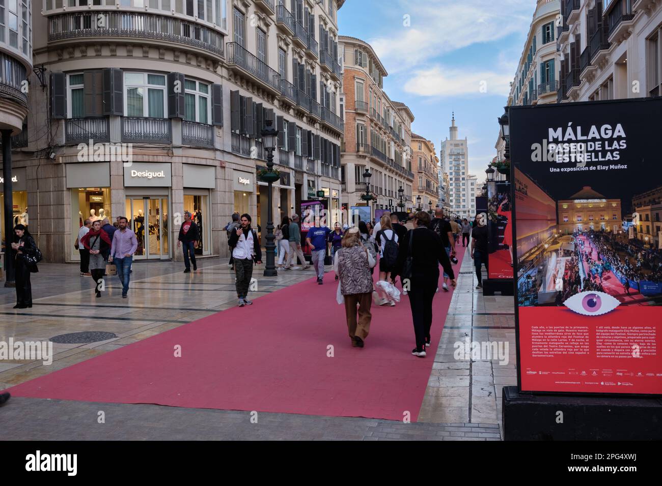 Malaga film festival red carpet hi-res stock photography and images - Alamy