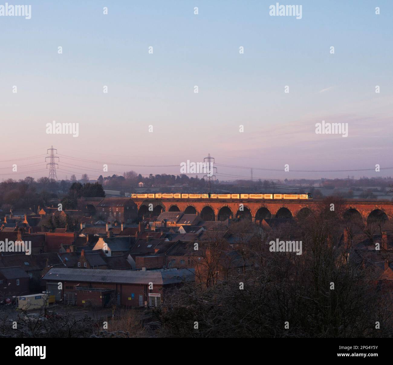 First Transpennine Express Siemens class 185 trains 185101 + 185111 ...