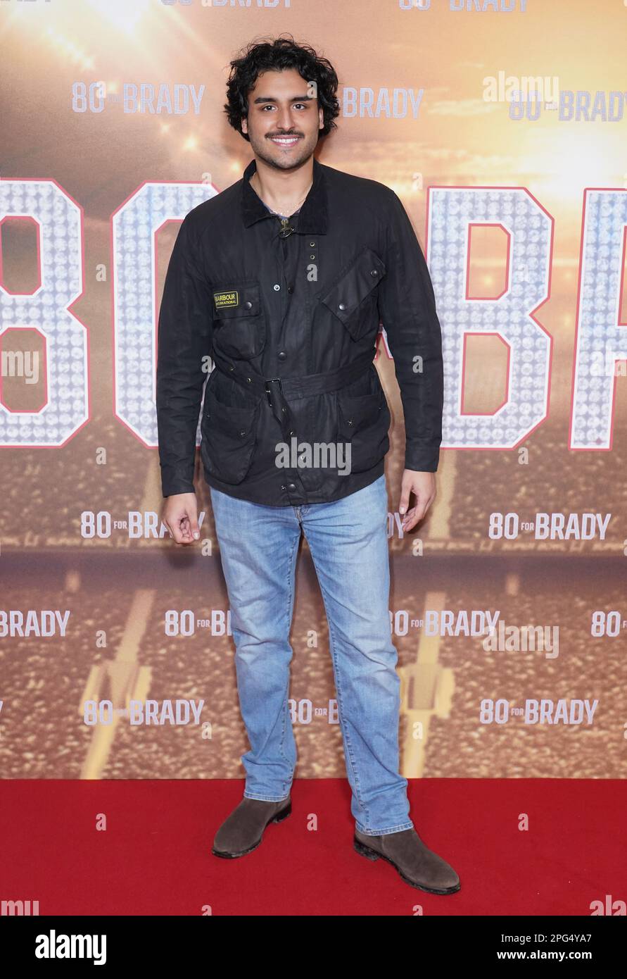Kurran Pooni attending the gala screening of 80 for Brady, at the Ham ...