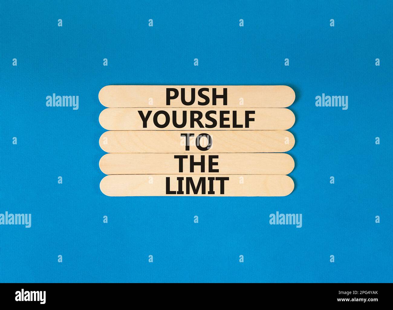Push the limit symbol. Concept words Push yourself to the limit on ...
