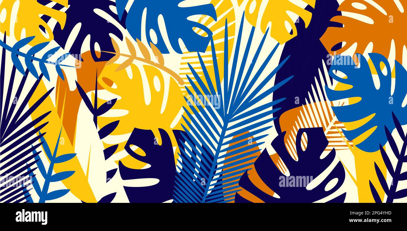 Vector illustration of colorful leaves background Stock Vector Image ...