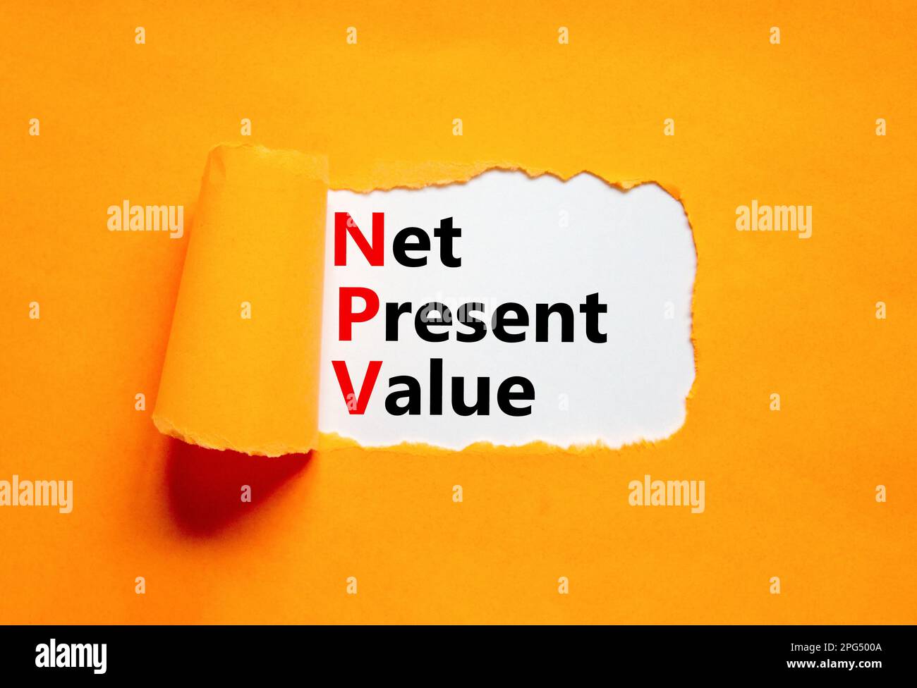 NPV net present value symbol. Concept words NPV net present value on ... NPV net present value symbol. Concept words NPV net present value on ...