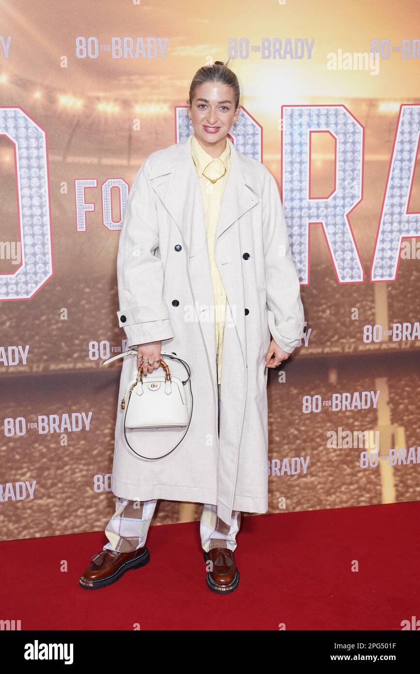 Harriet Rose attending the gala screening of 80 for Brady, at the Ham ...